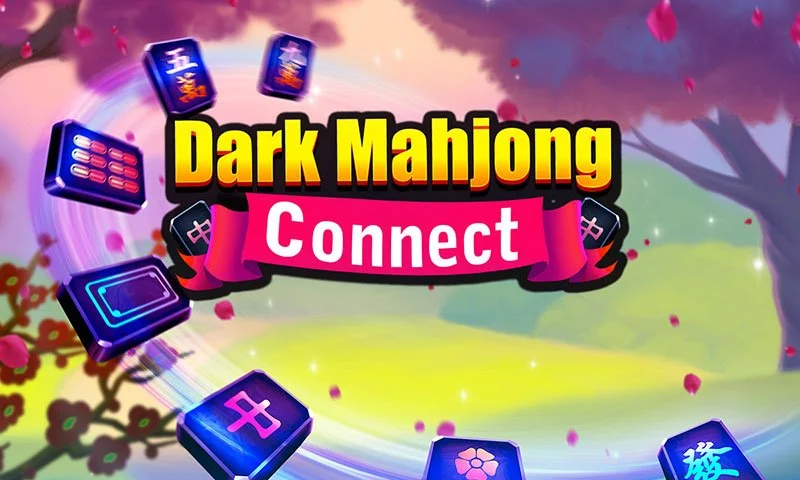 Dark Mahjong Connect game: Play online for free